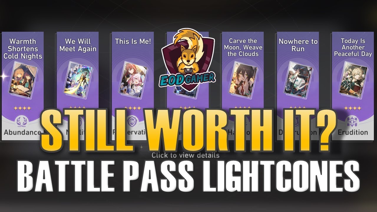 Which Battle Pass Lighcones Are Still Worth It in Honkai Star Rail ...