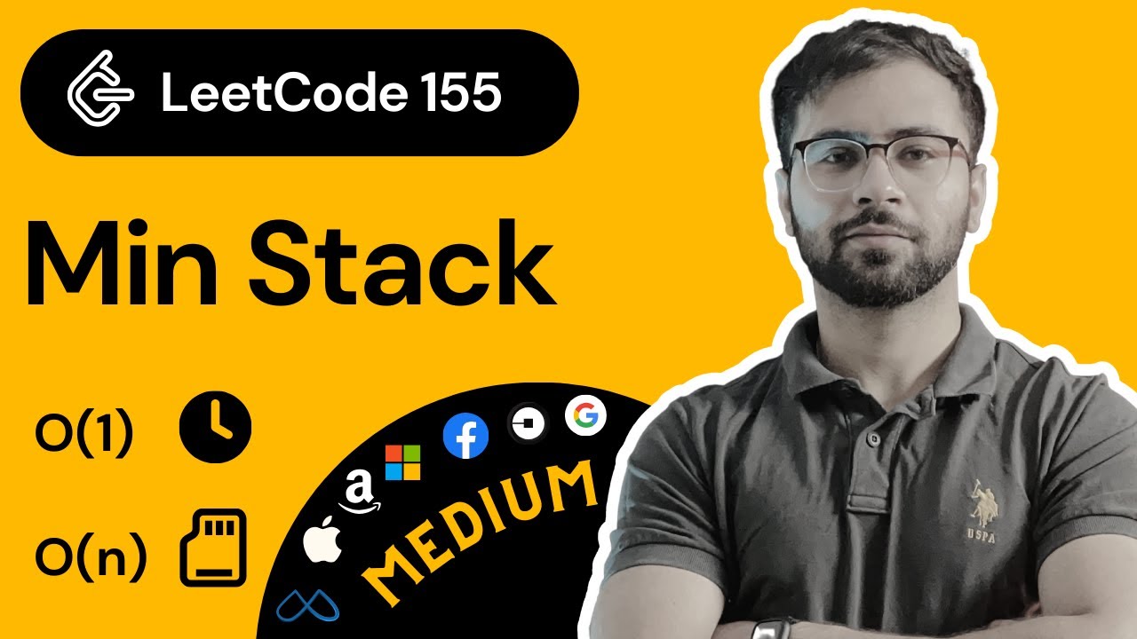 LeetCode 155: Min Stack - YouTube