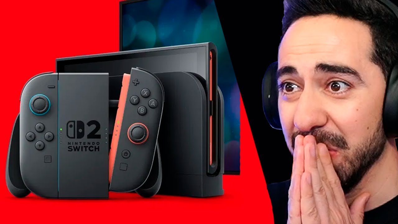 REACCIÓN a Nintendo Switch 2 TRAILER con MARIO KART 9 - YouTube