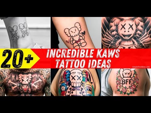 20 Incredible KAWS Tattoo Designs - YouTube