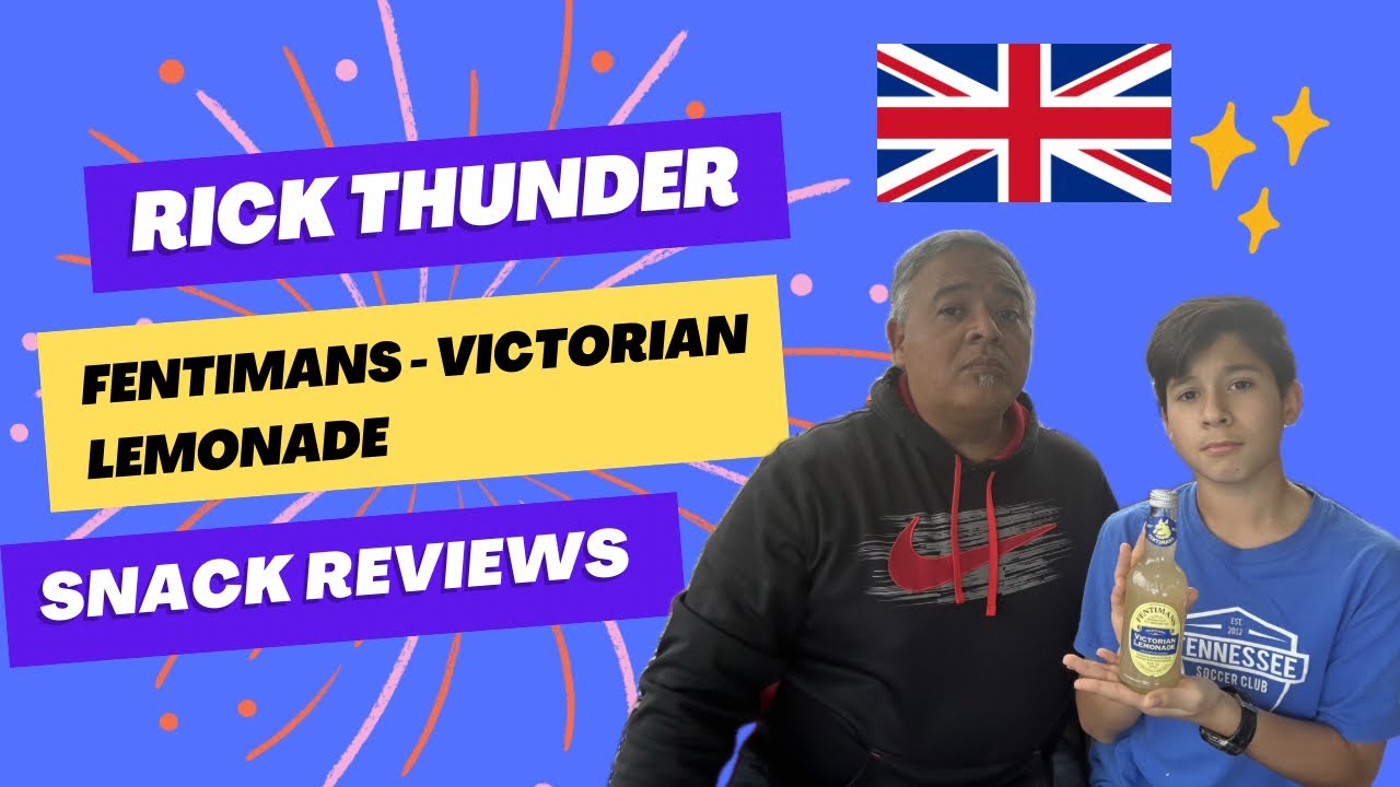 American Father & Son Try British Lemonade | 🇬🇧 Fentimans Victorian ...