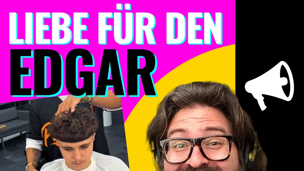 curly edgar mit taper fade und design @wizdomblendz - YouTube