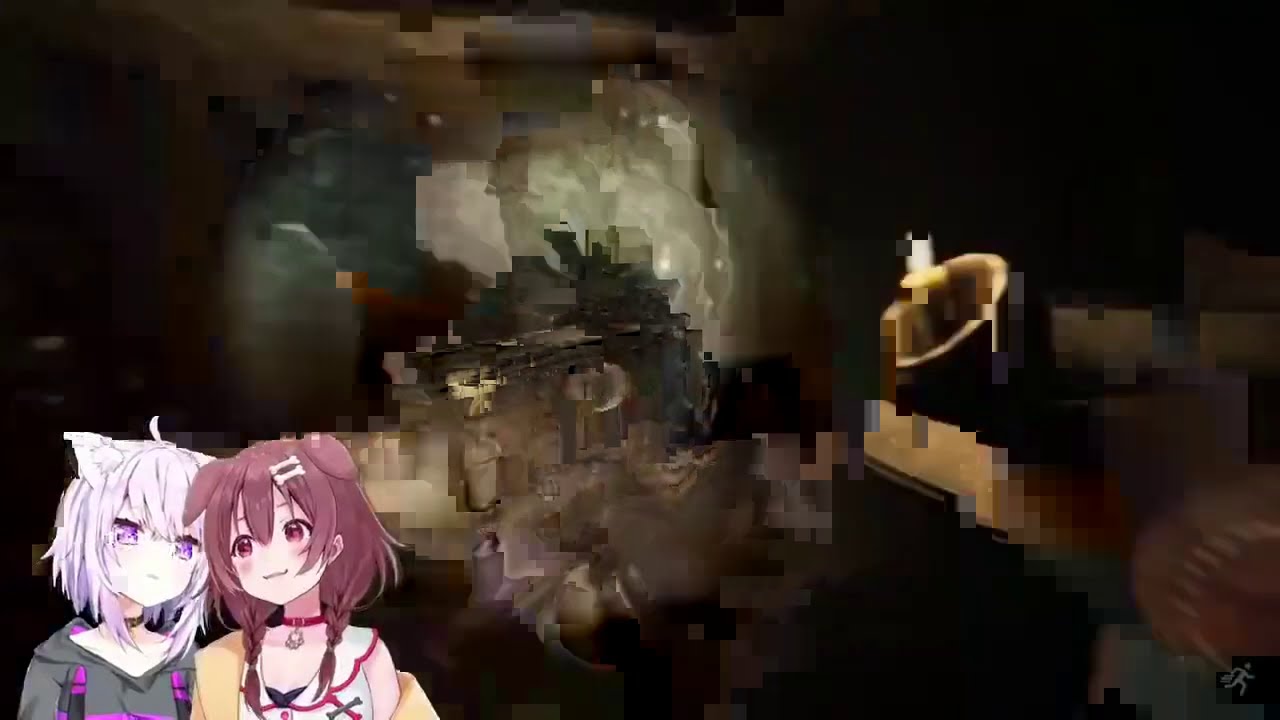 Korone gets scared by Okayu's scream - YouTube