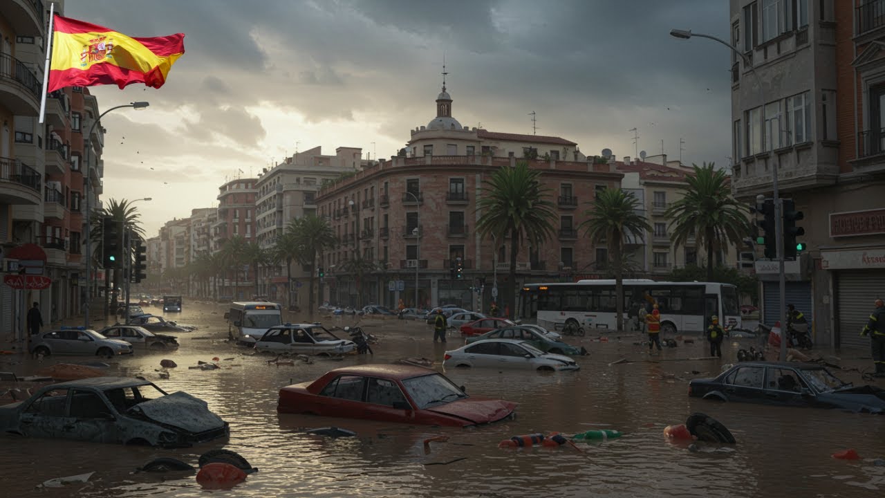 Tragedy in Valencia! Historic Storm Alice Drowns a City of Light in ...