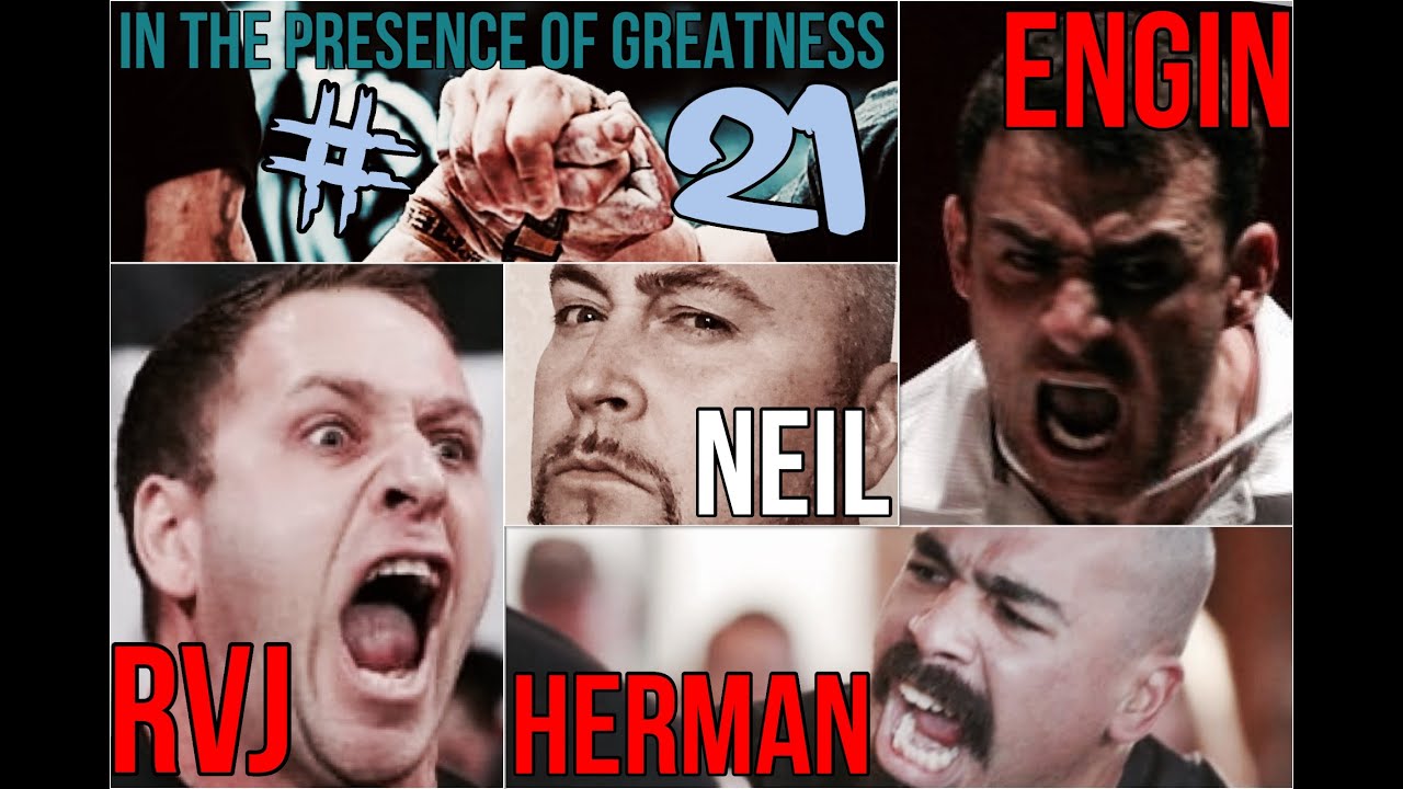 IN THE PRESENCE OF GREATNESS -ARMWRESTLING STARS ROB VIGEANT, HERMAN ...