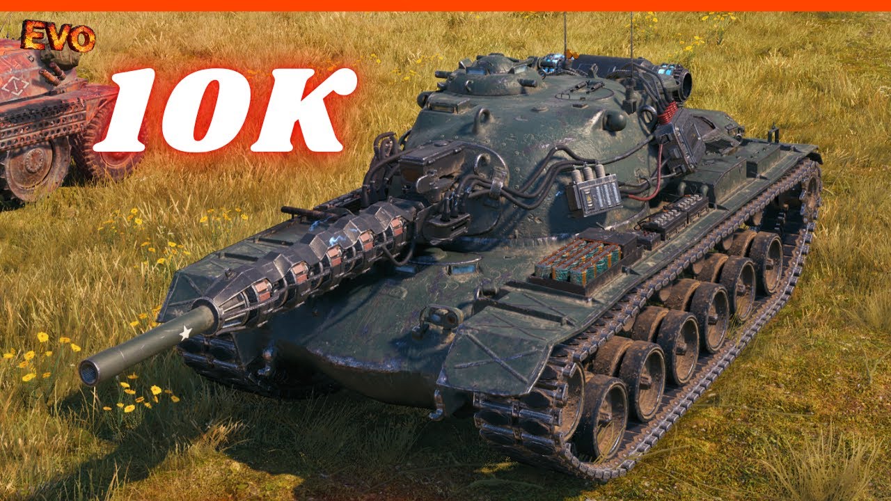 M48 Patton 10K Damage 7 Kills World of Tanks - YouTube