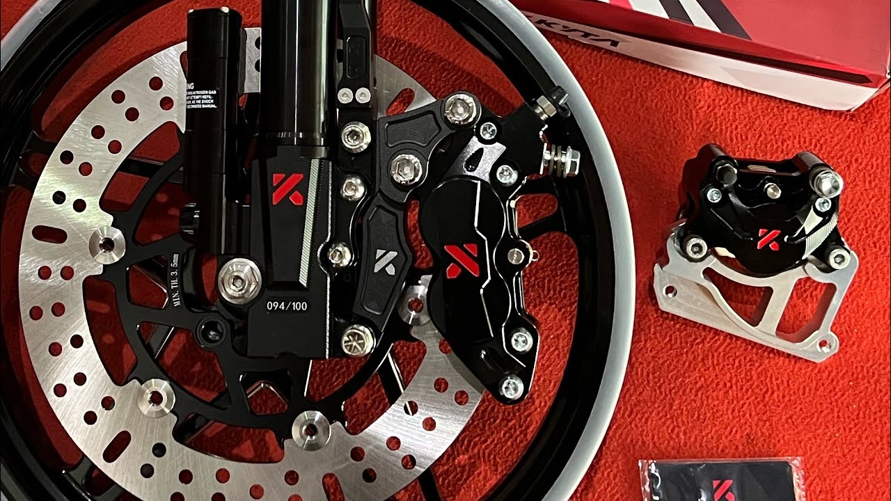 SHOCK DEPAN KYTA SPECIAL EDITION SET VARIO 125•150 •beat•scoopy - YouTube