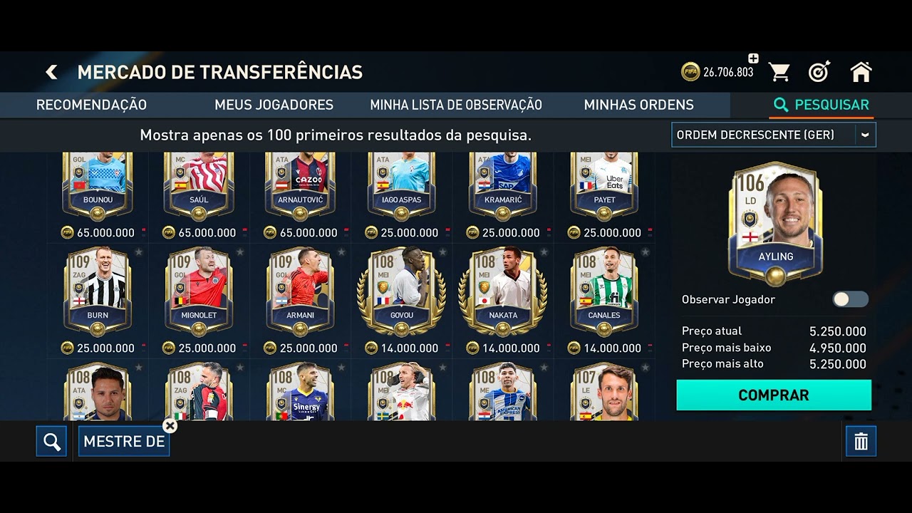 Nova atualização do FIFA mobile!!! - YouTube