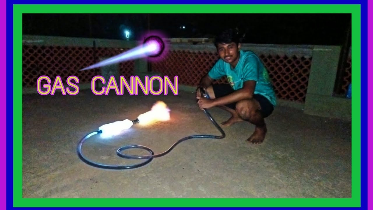 Making a gas cannon - YouTube
