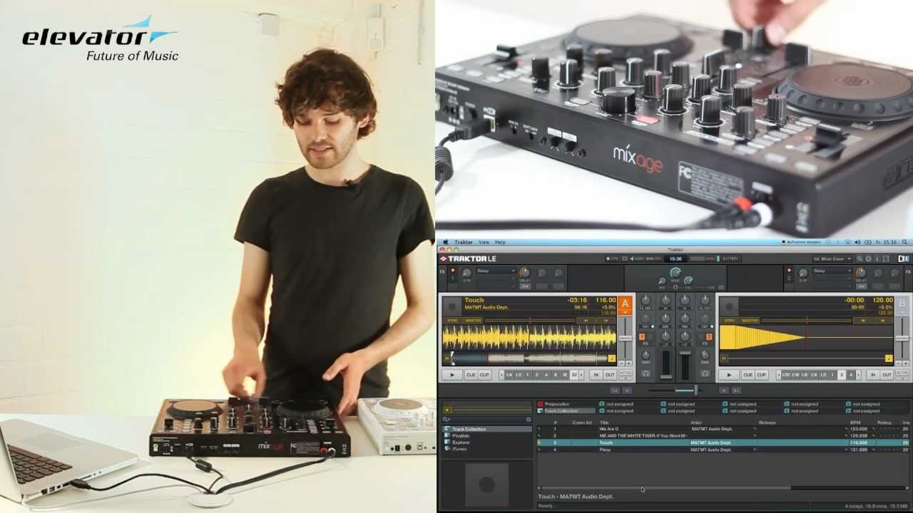 Reloop Mixage Vorstellung und Test - YouTube