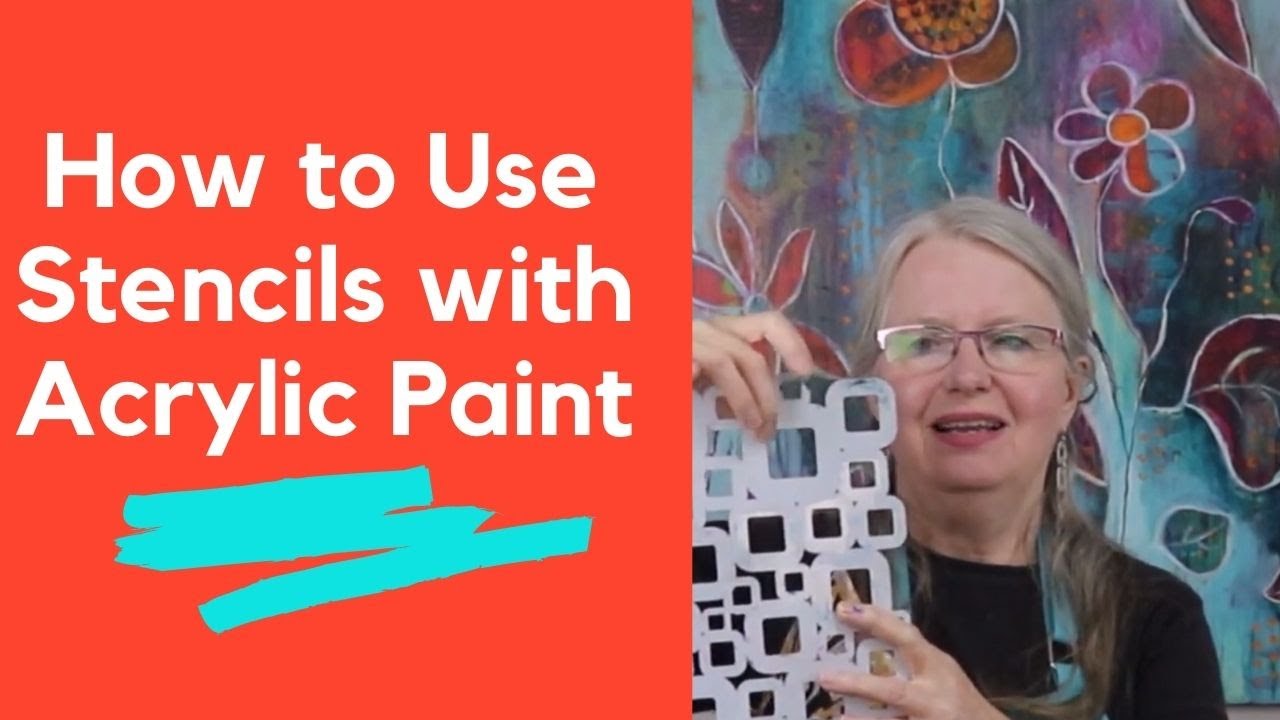 How To Use Stencils With Acrylic Paint YouTube how-to-use-stencils-with-acrylic-paint-youtube