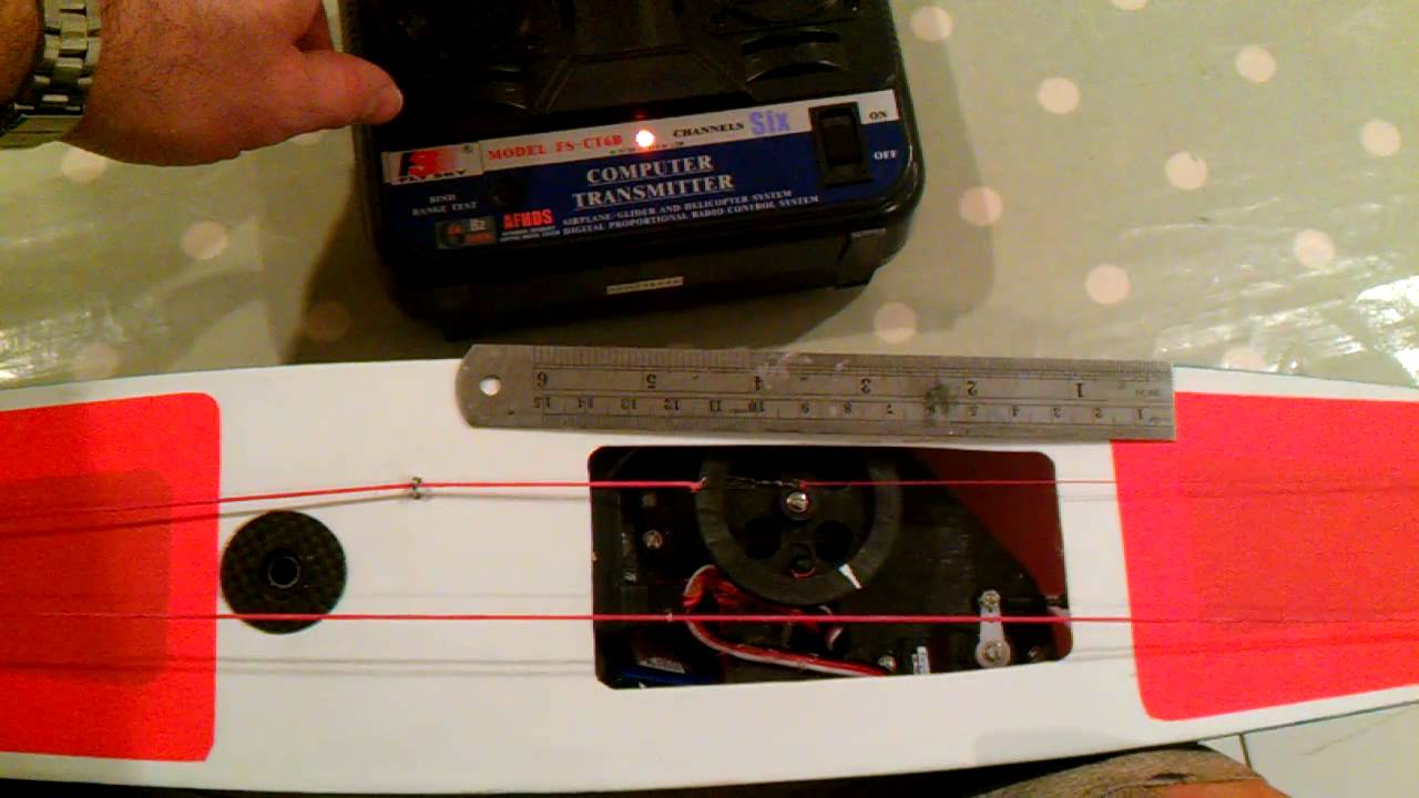 SuperTec S125 Sail Winch Servo (1Turn) - YouTube