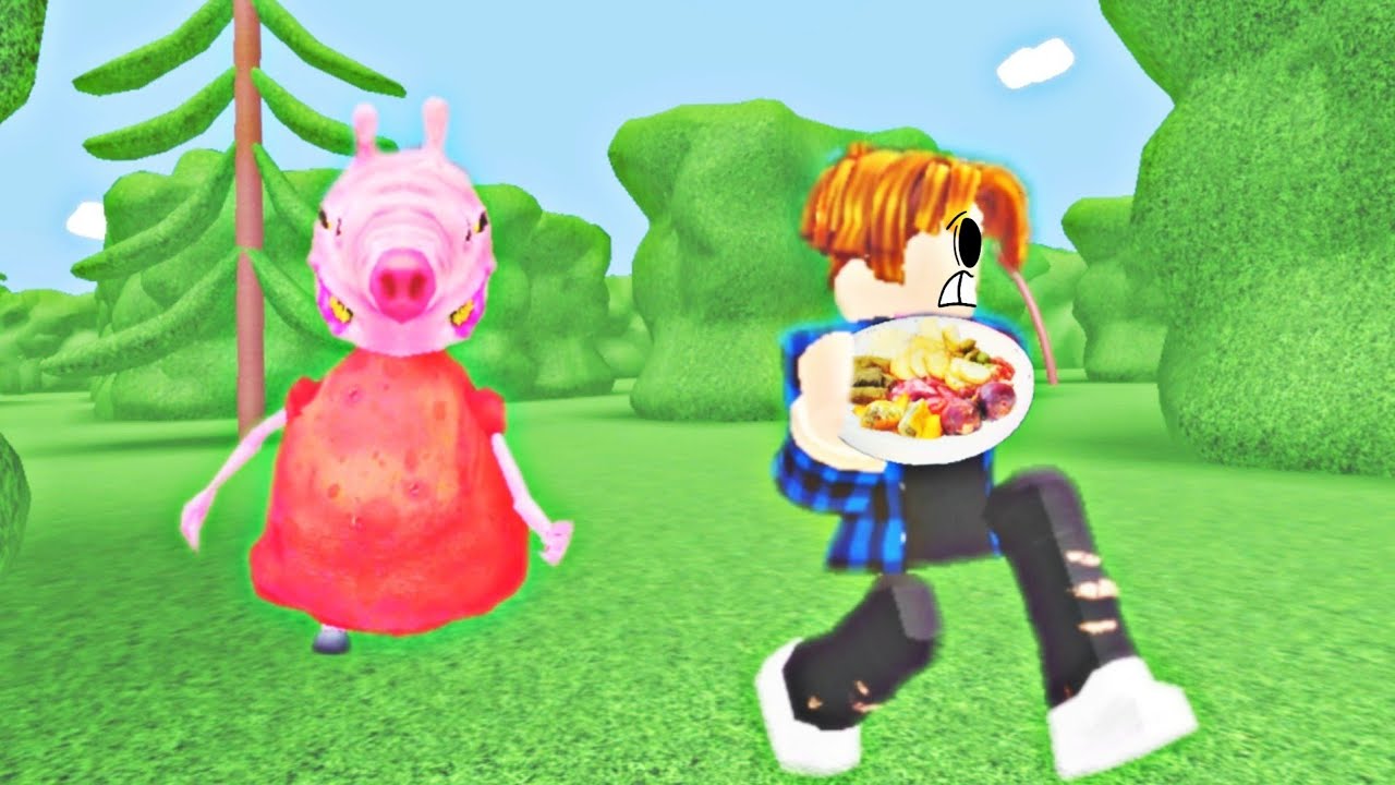 Roblox hungry pig - YouTube