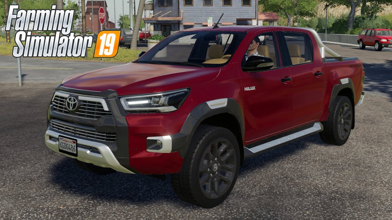 FS19 - Toyota Hilux GR - Car mod for Farming Simulator 2019 - YouTube