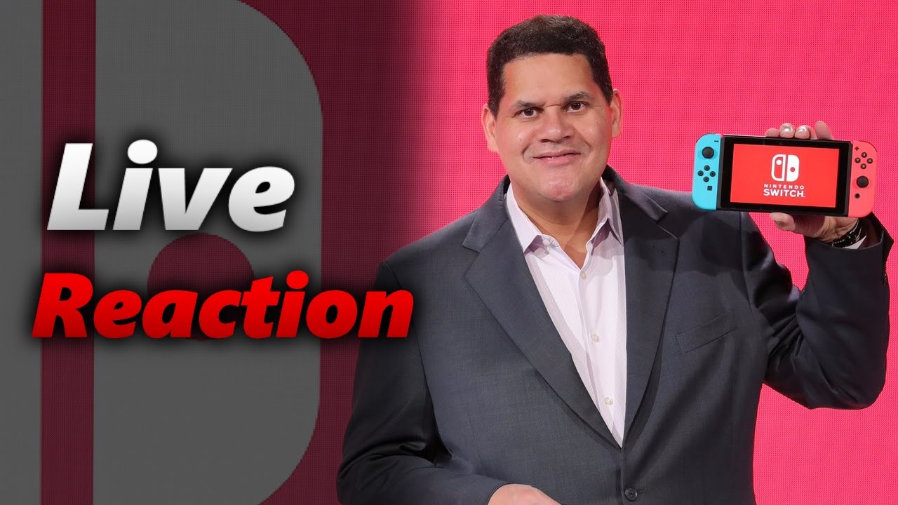 LIVE Reaction to Nintendo Switch Presentation 2017! (Full Reaction ...