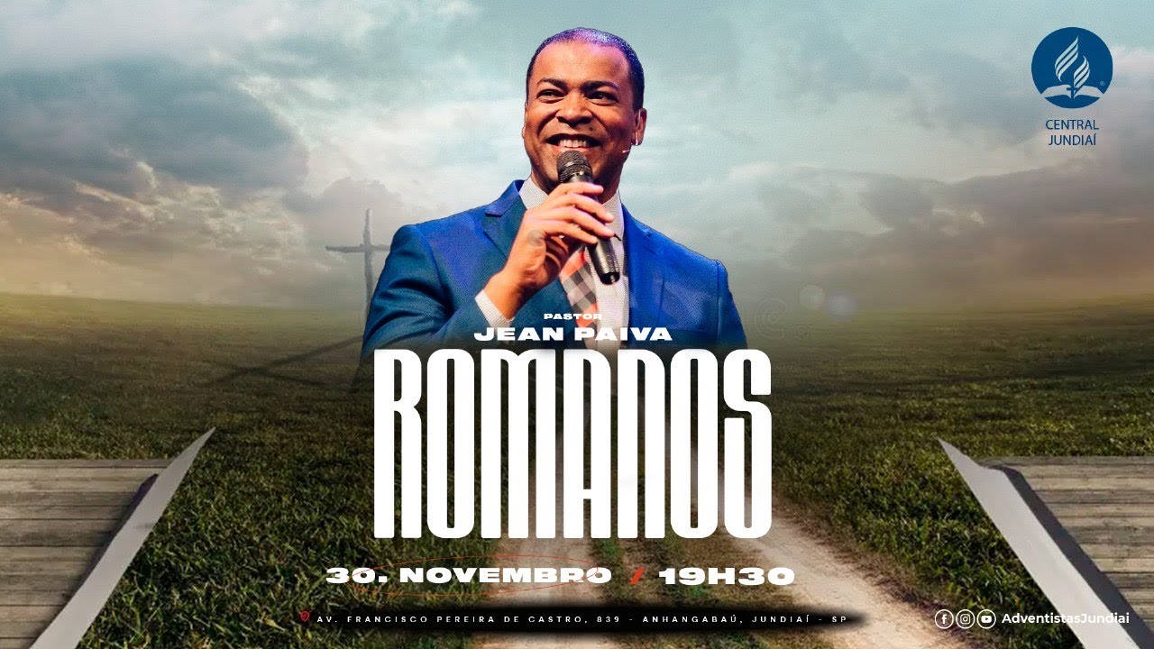 CULTO DE DOMINGO | 30/11/2025 | ROMANOS | PR. JEAN PAIVA - YouTube