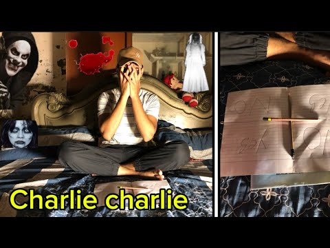 Charlie charlie Ghost 👻 challenge game 😱😱 .. Vlog #viralvideo - YouTube