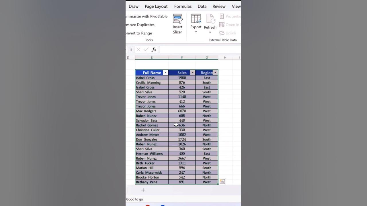 Slicers in Excel-Tips Trick for Learn_MS_Excel #excel #exceltricks #msexcel #slicers #shorts ...