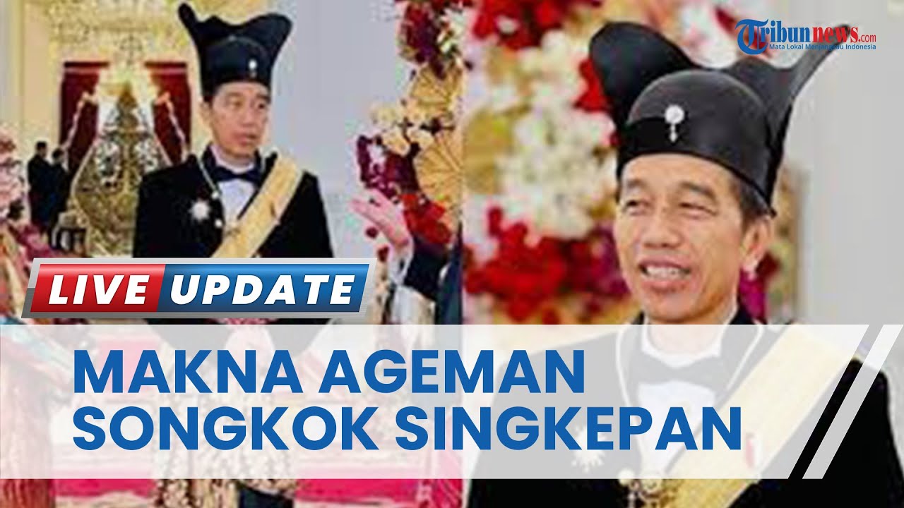 Jokowi Kenakan Ageman Songkok Singkepan Ageng Baju Raja Pakubuwono ...
