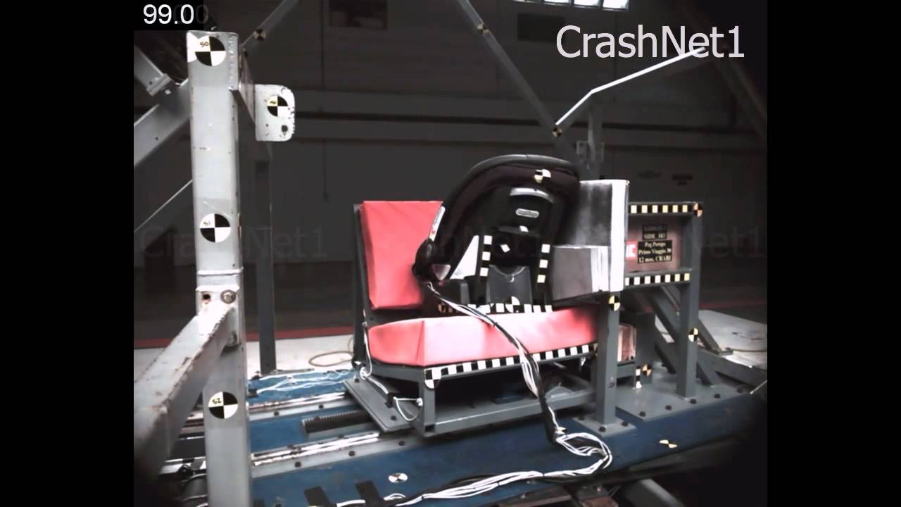 Child Seat Crash Test | Peg Perego's Primo Viaggio 30 | Rear Facing ...