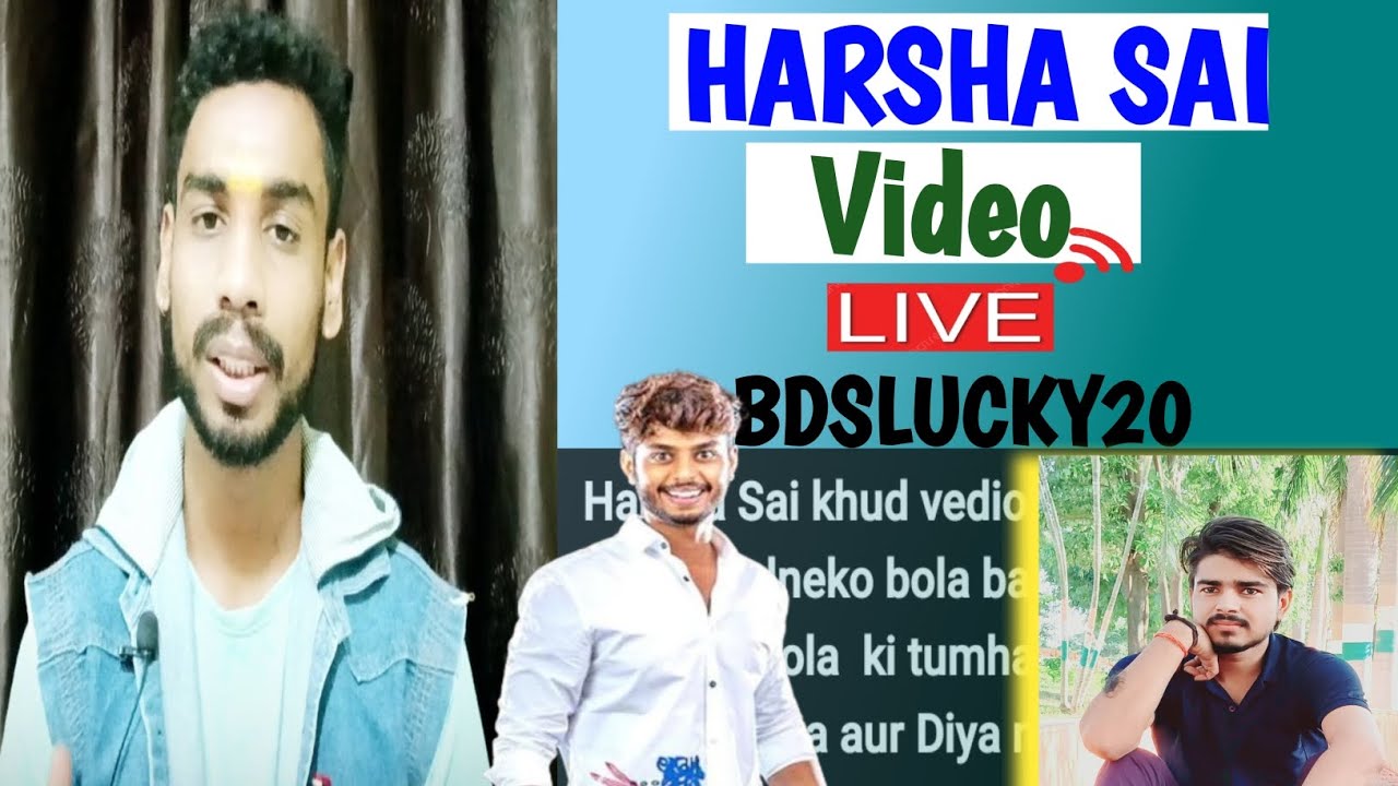 live🔴 कैसे होता है harsah sai के नाम पर फ्रॉड /live how does fraud ...