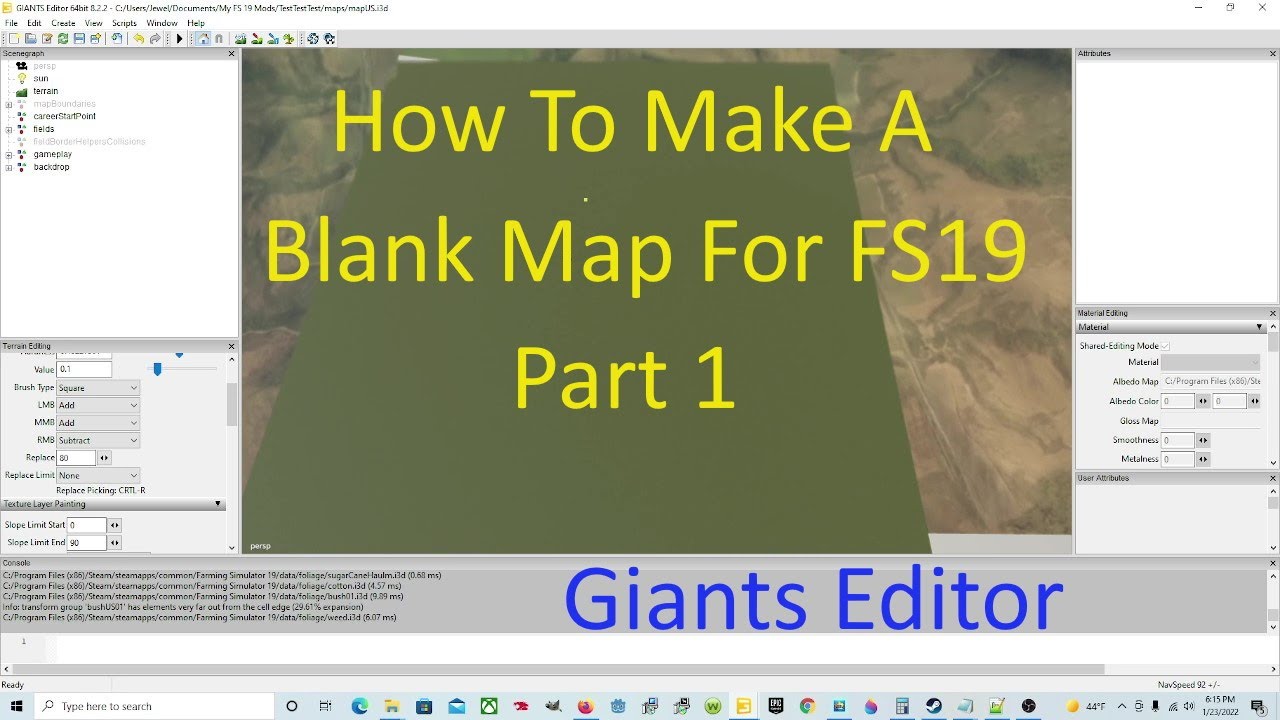 Giants Editor How To Make A Blank Starter Map For Map Making In Fs Sexiezpix Web Porn