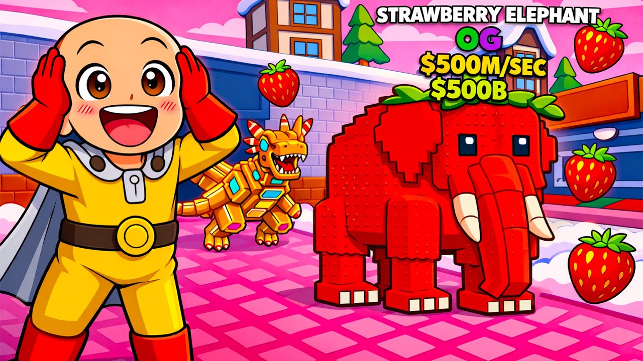 Sammy Spawn The Strawberry Elephant - YouTube