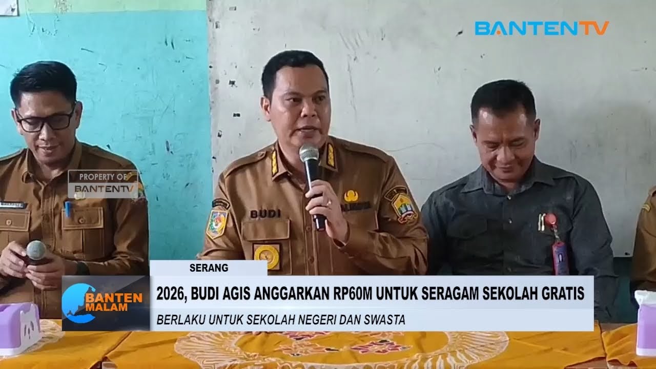 2026, BUDI AGIS ANGGARKAN RP60M UNTUK SERAGAM SEKOLAH GRATIS - YouTube
