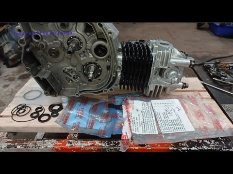 Yamaha •CRUX• engine |Cylinder fitting with proper CAM positioning ...