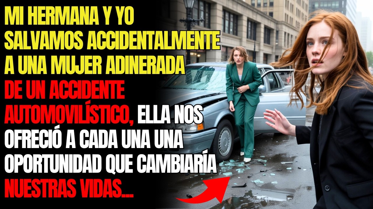MI HERMANA Y YO SALVAMOS ACCIDENTALMENTE A UNA MUJER ADINERADA DE UN ...