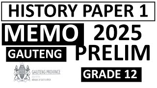 2025 Memo English Paper 2 Prelim Exams P 2 Memo Grade 12 Gauteng ...