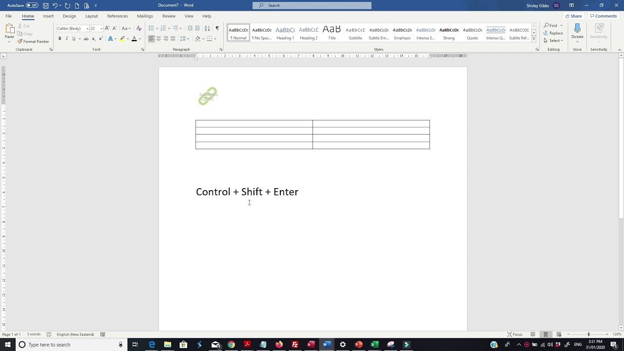 Adding A Row Before A Table In WORD YouTube Adding A Row Before A Table In WORD YouTube