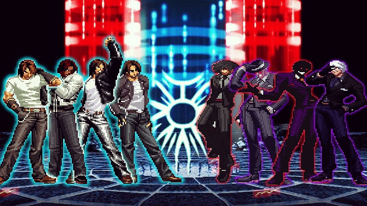 [KOF Mugen] Ultimate Kulou Team Vs Vs Orochi Legend Kyo Team - YouTube