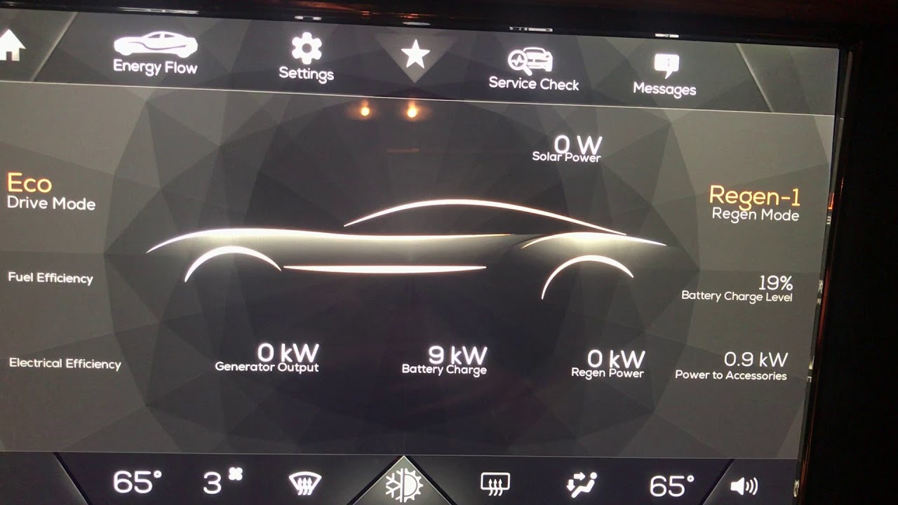 Revero Infotainment unit in 2012 Fisker Karma with TOM module - YouTube