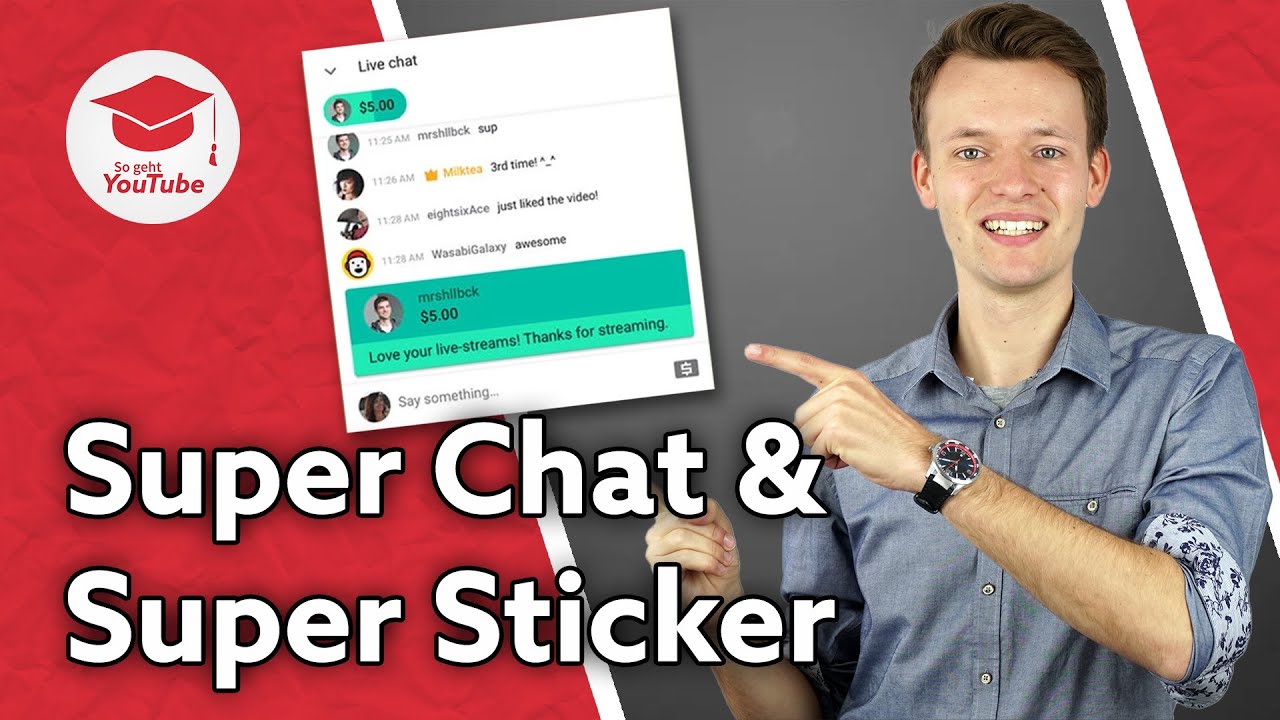 Super Chat und Super Sticker: So kannst du mehr Geld mit Live-Streams ...
