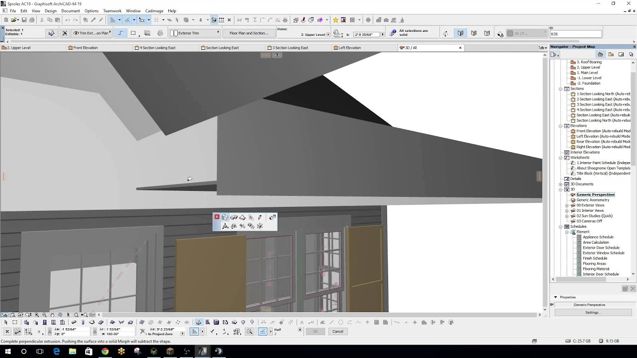 Archicad 19 Project - YouTube