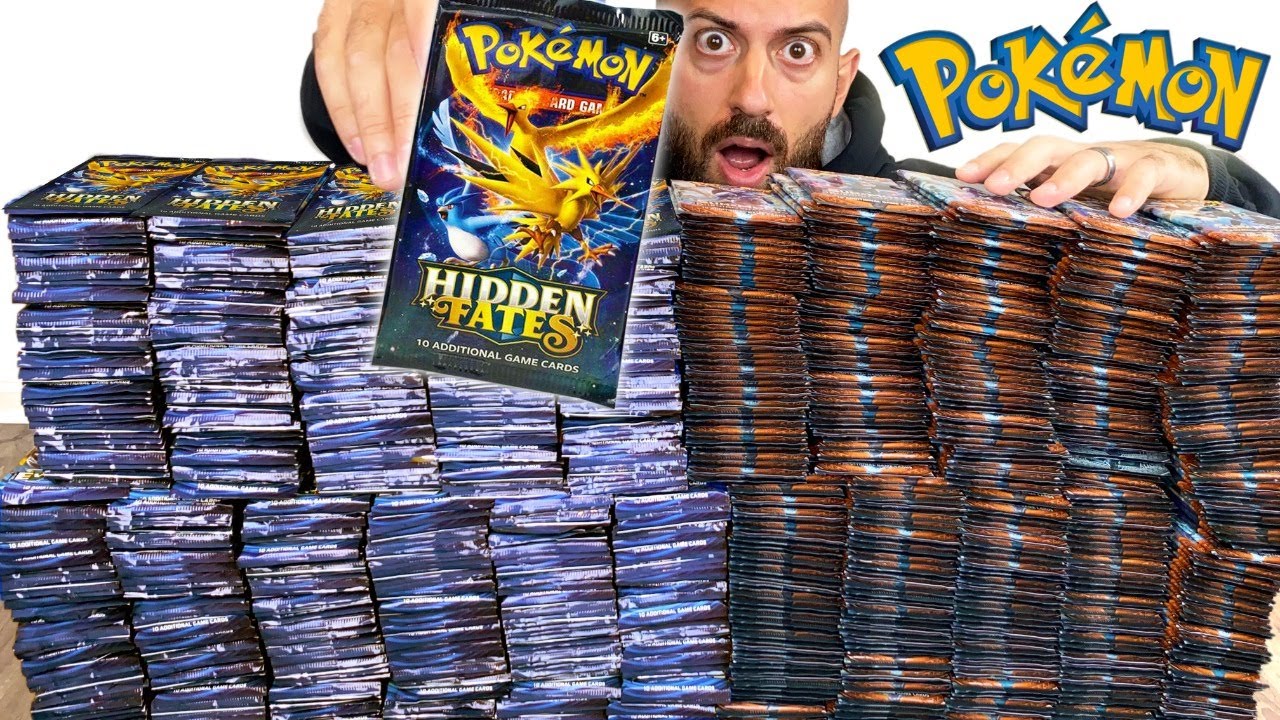 Buried In A Cave With 12,000 Packs Of Pokemon Cards (Help) - YouTube