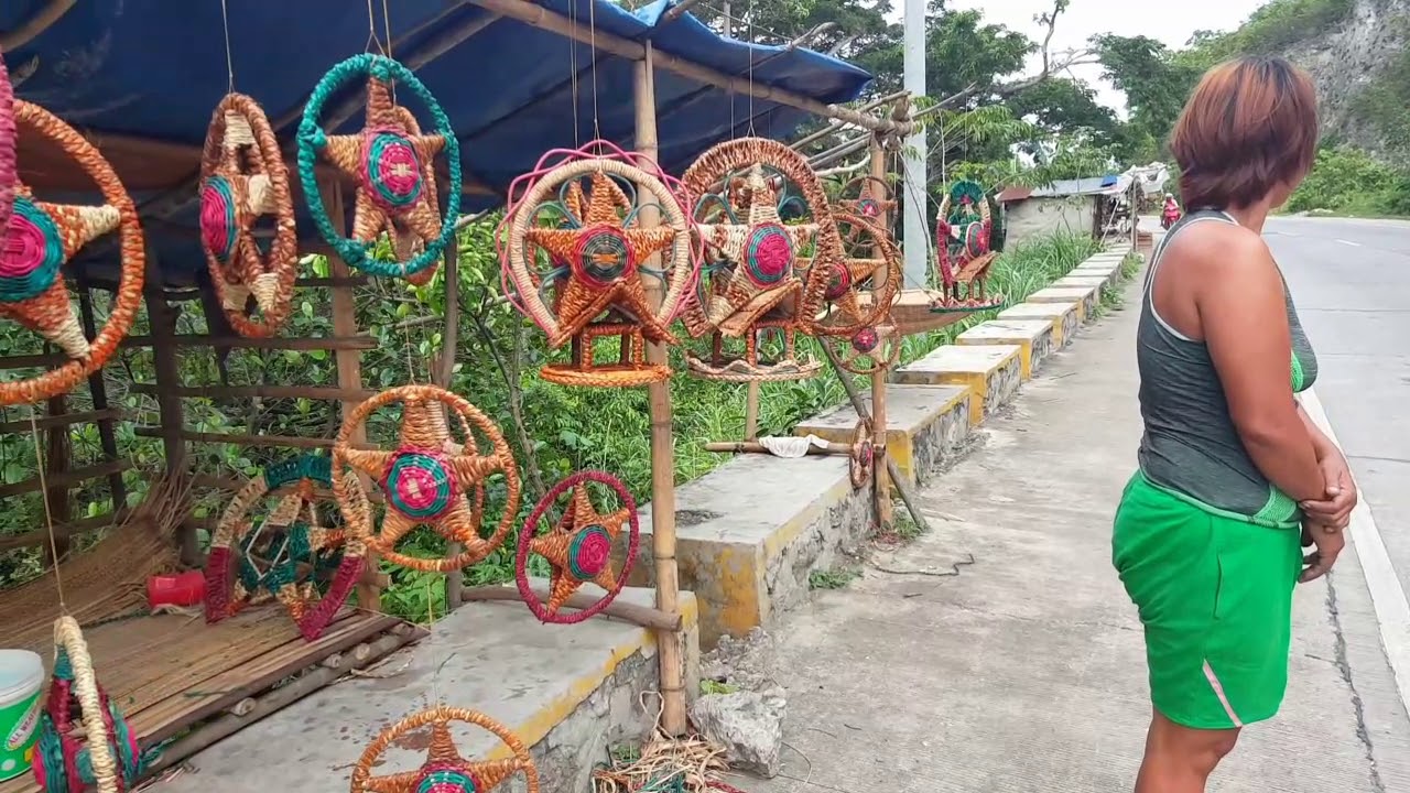 Nature Vlog Bogo City Cebu /Handicraft Baskets and Christmas Decor in ...
