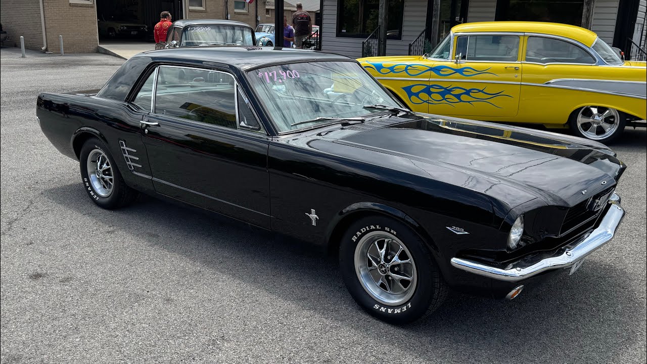Test Drive 1966 Ford Mustang SOLD $17,900 Maple Motors #3086 - YouTube