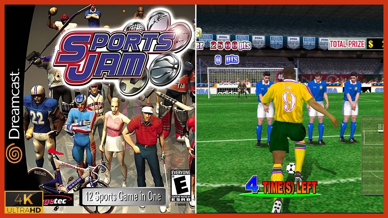 DC First Look [169] | Sports Jam (US) (2001) | 4K 2160 - YouTube