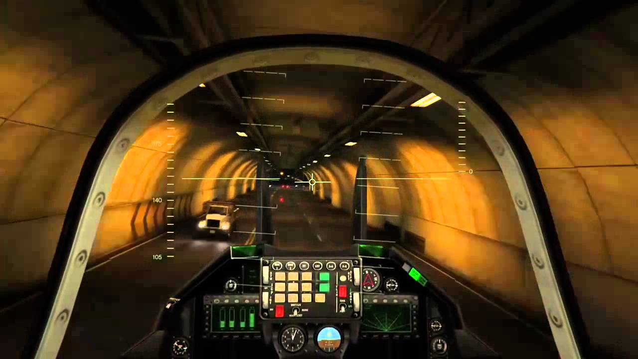 Hydra thru Zancudo tunnel at night. Cockpit view, GTA V - YouTube