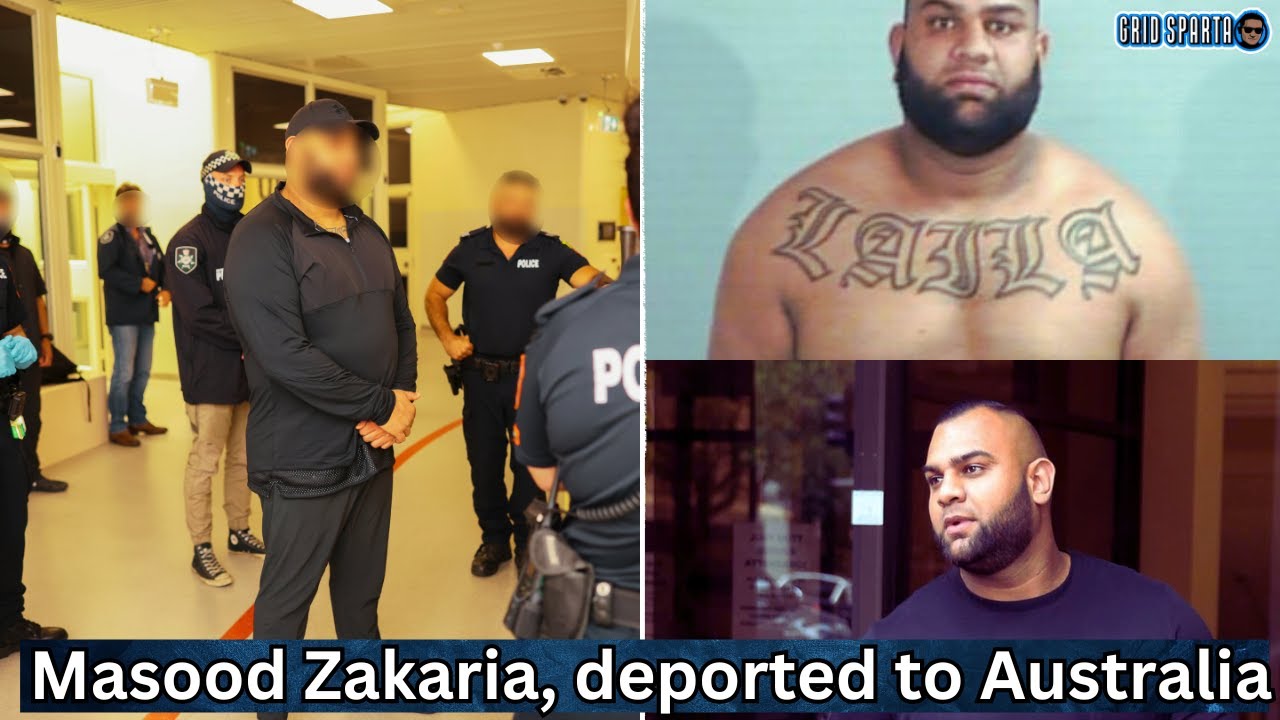 Criminal mastermind Masood Zakaria deported to Australia - YouTube