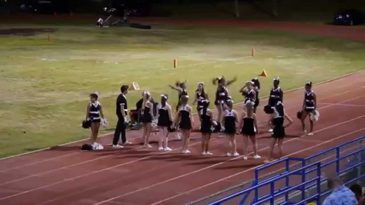 Football - Radford Rams Cheerleaders 9-6-14 - YouTube