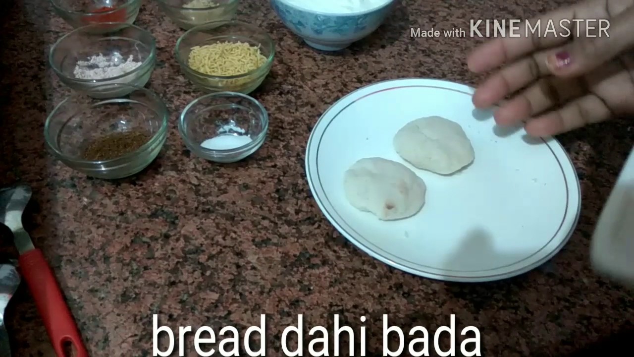 Bread dahi bada - YouTube
