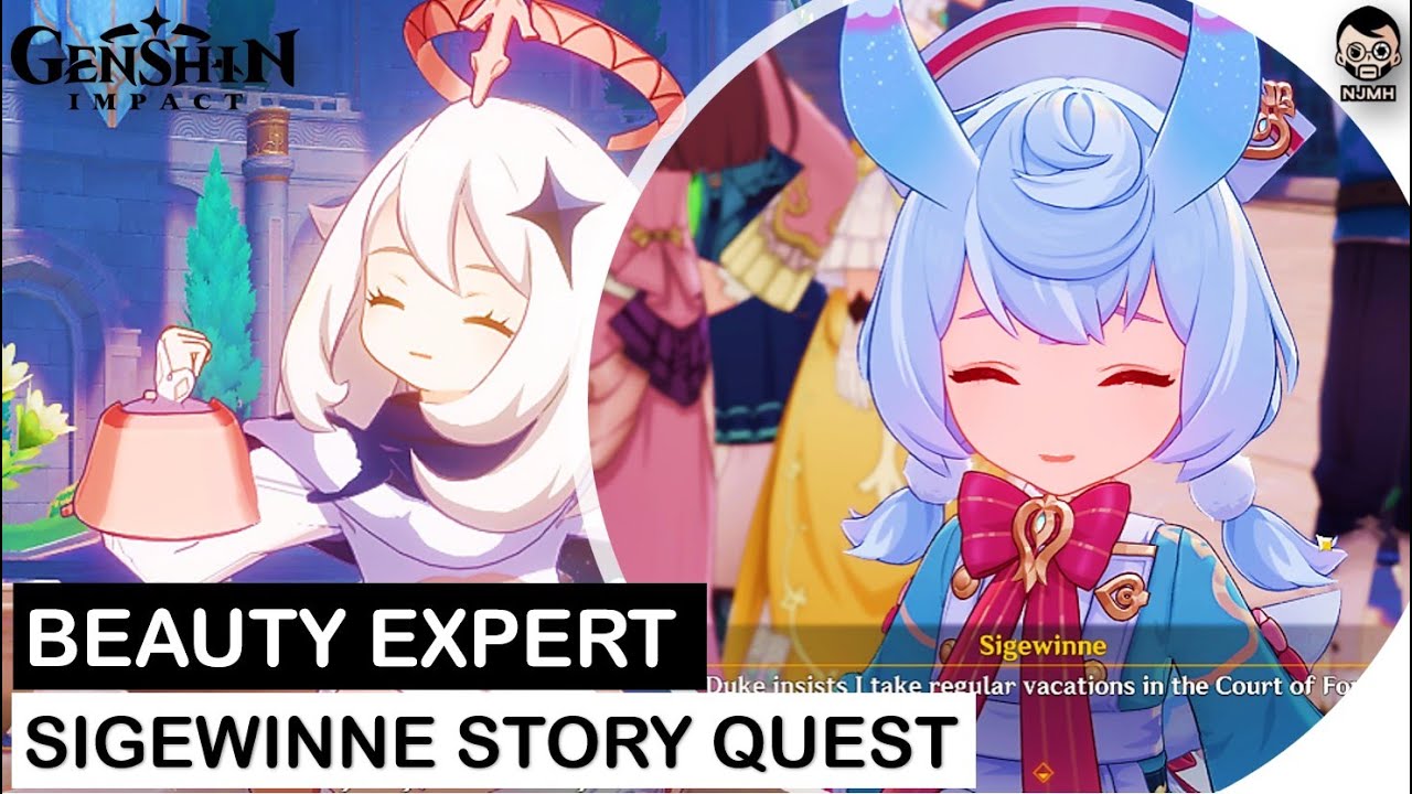 Beauty Expert Quest | Sigewinne Story Quest Nereides Act 1: The Warmth ...