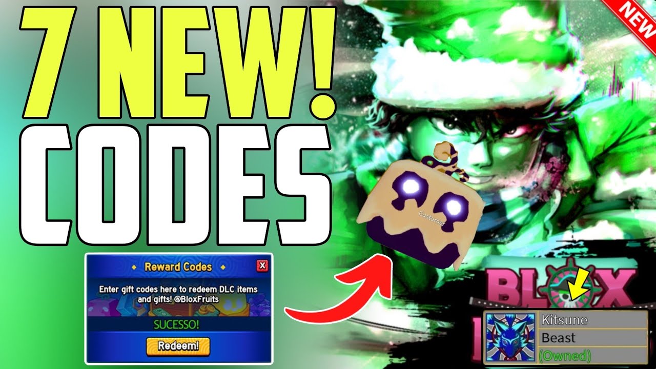⚠️Finally!! UPDATE⚠️WORKING BLOX FRUITS CODES 2024 - CODES FOR BLOX ...