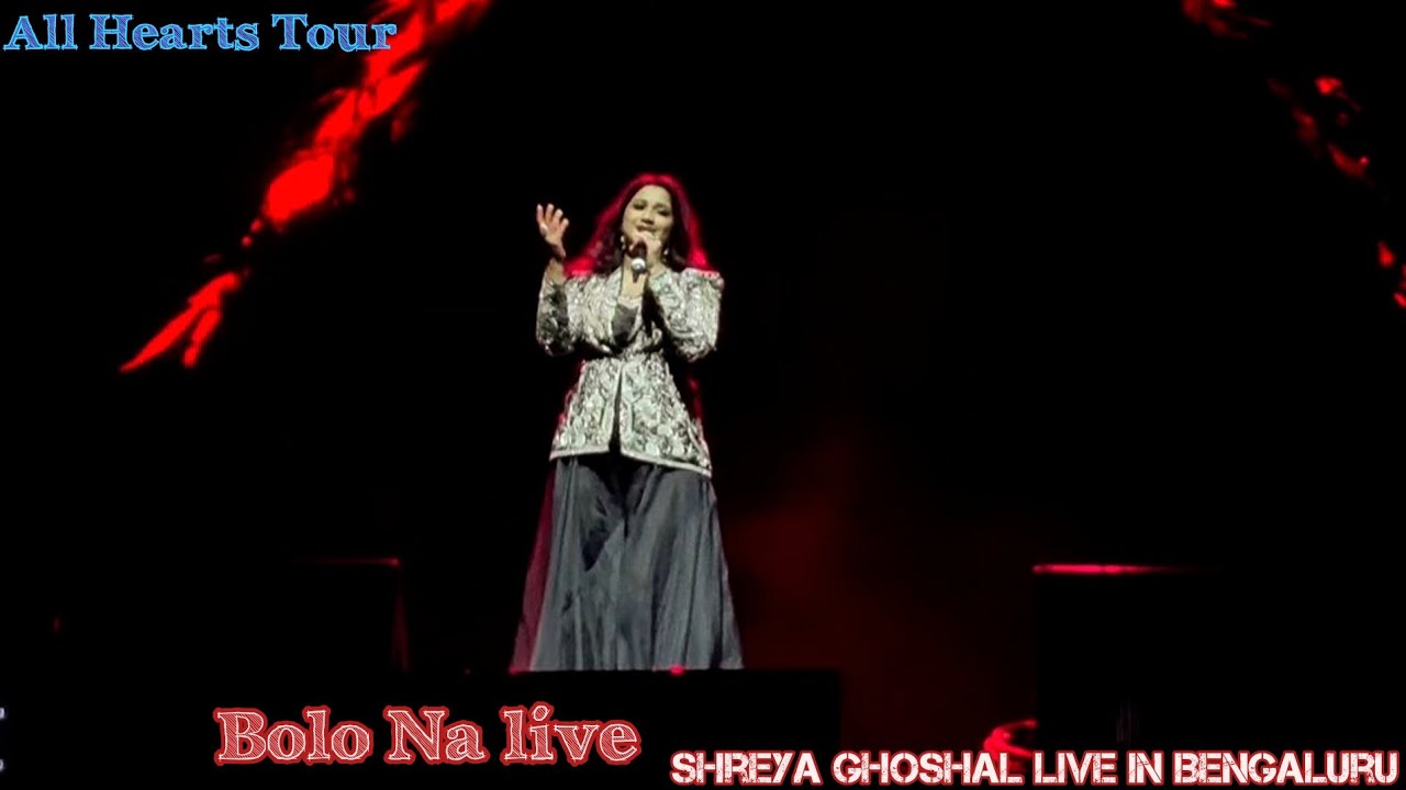 Bolo Na Live | 12th fail | Shreya Ghoshal Live In Bengaluru | All ...