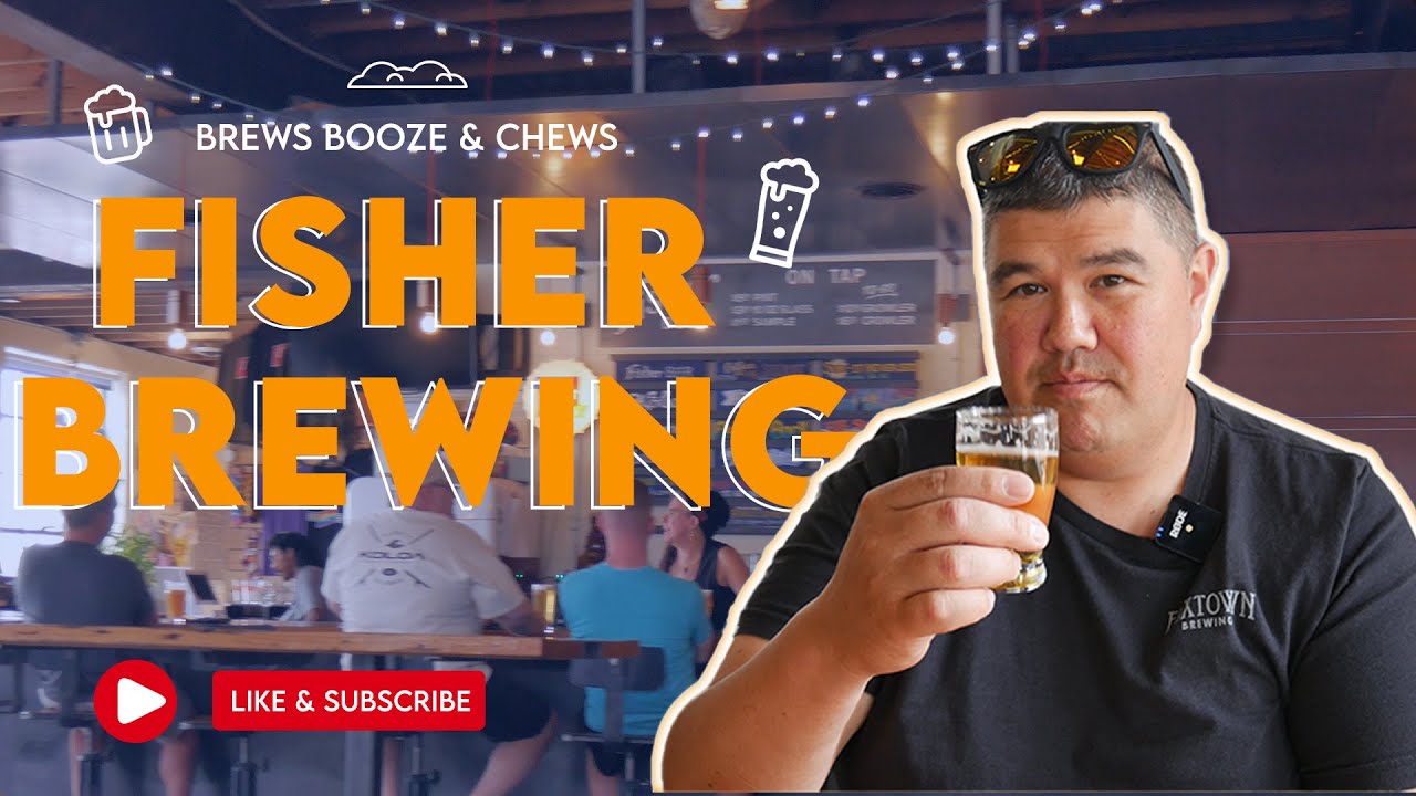 Brews Booze & Chews - Fisher Brewing Company Salt Lake City - YouTube