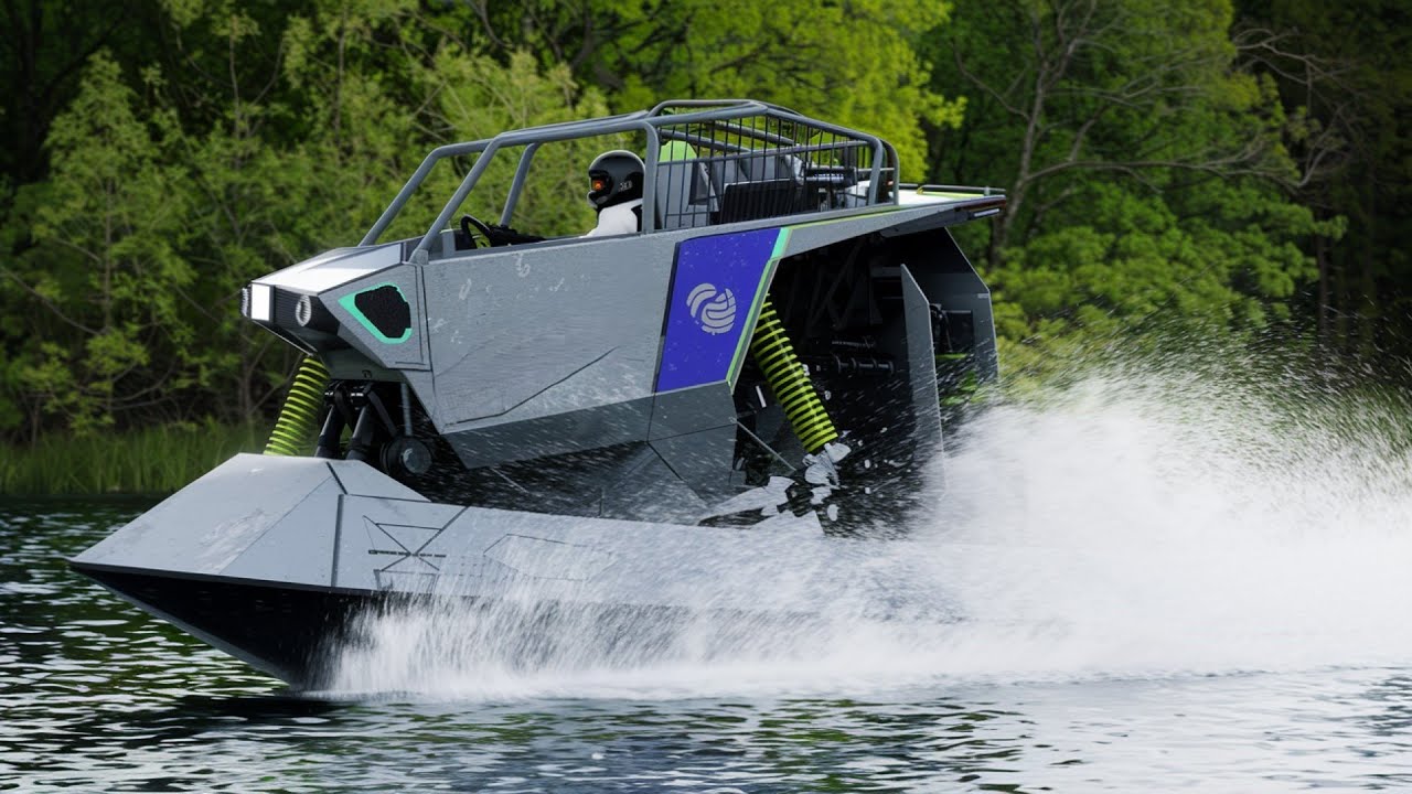 7 Aquatic Water Vehicles and Utility Watercraft - YouTube