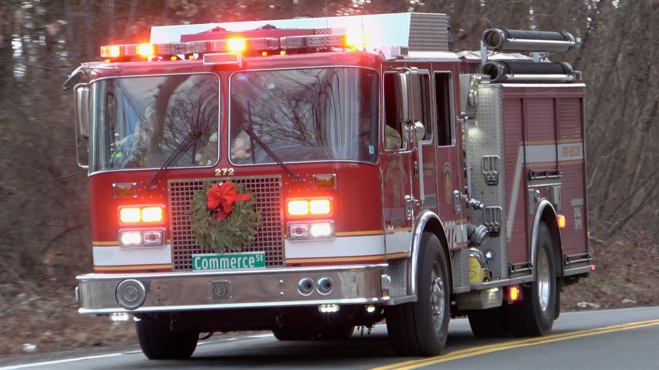 Yorktown Heights FD Engine 272 Responding - YouTube